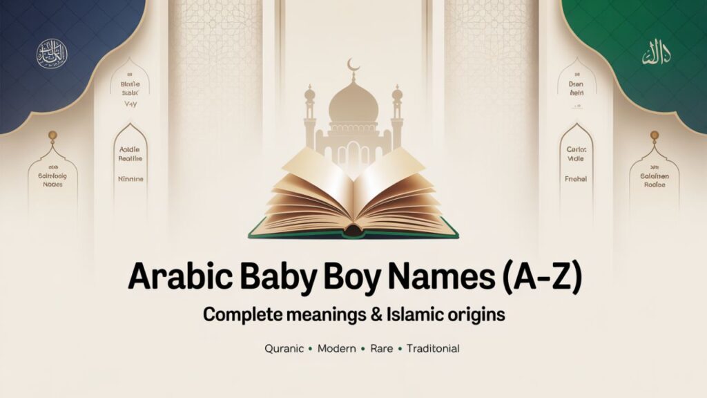 Arabic Baby Boy Names (A–Z Meanings) - All Names World
