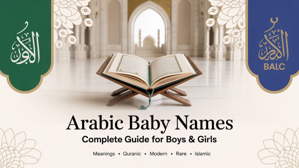 Arabic Baby Names (Complete Guide) - All Names World